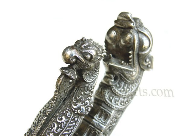 Fabulous Silver Ornate Kastane sword from Sri Lanka - Antique Swords ...
