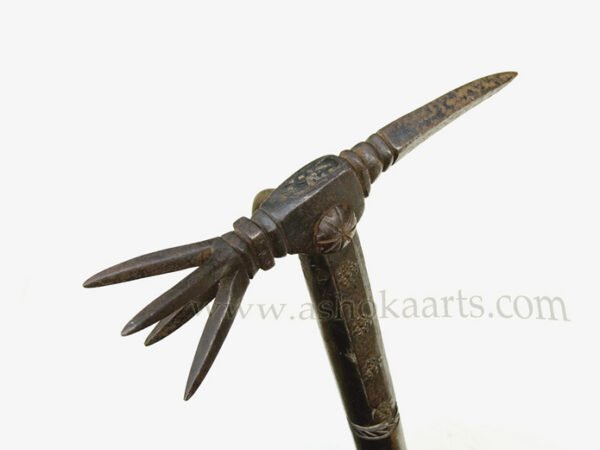 Swiss or German Bec de Corbin War Hammer - Antique Swords and Weapons ...