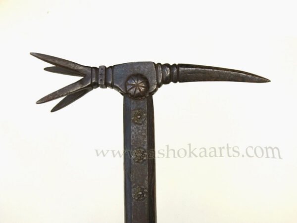 Swiss or German Bec de Corbin War Hammer - Antique Swords and Weapons ...