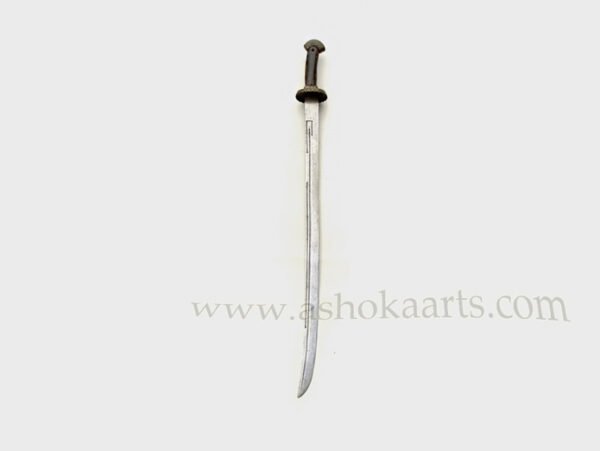 Early Chinese Dao sword with rare Huawengang twistcore blade - Antique ...
