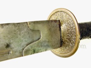 19th century Chinese Liuyedao Sword with watered blade - Antique Swords ...