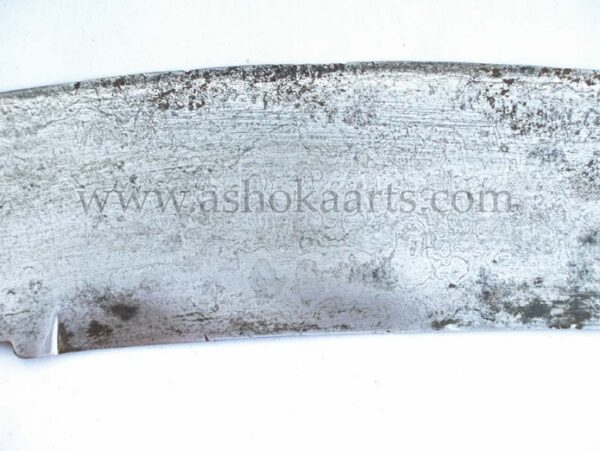 Massive Indian Tegha Sword with Damascus Blade - Antique Swords and ...