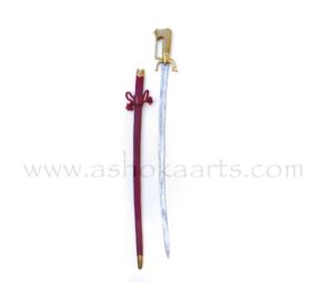 Moroccan Nimcha or Saif sword Mounted with Gold and Enamel - Antique ...