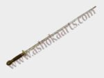 Fine Chinese sword mace Jian with silver and gold decoration - Antique ...