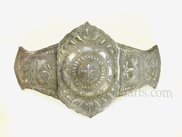 Large silver belt buckle from Northern Greece - Antique Swords and ...