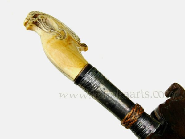 Ivory hilted Moro Philippine Sword Barong or Bankung - Antique Swords ...
