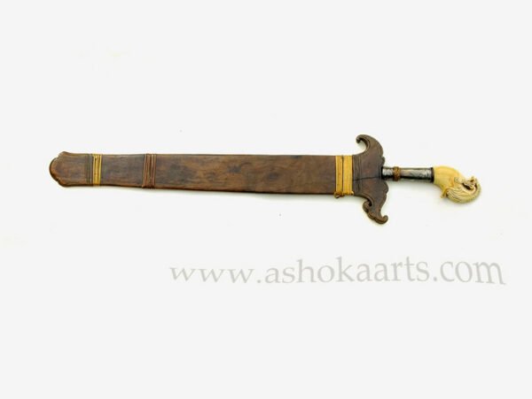 Ivory hilted Moro Philippine Sword Barong or Bankung - Antique Swords ...