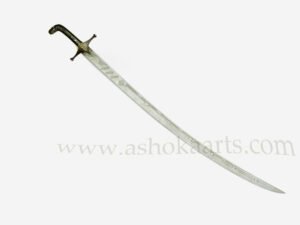 Persian or Southern Caucasian Shamshir sword with Damascus blade ...