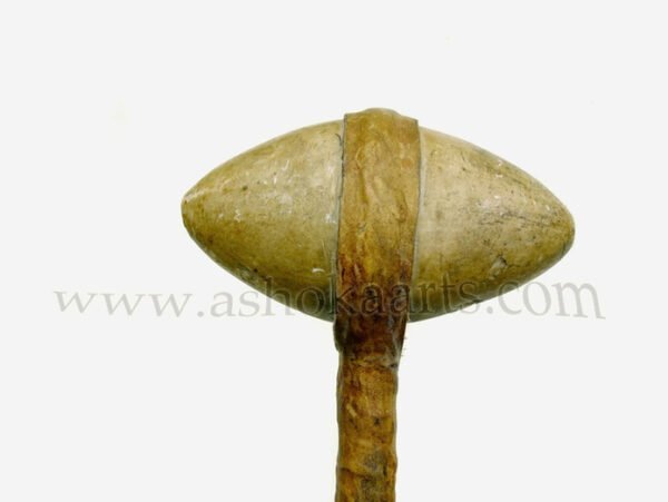 Large Plains American Indian stone headed club Iwata Kinga probably ...