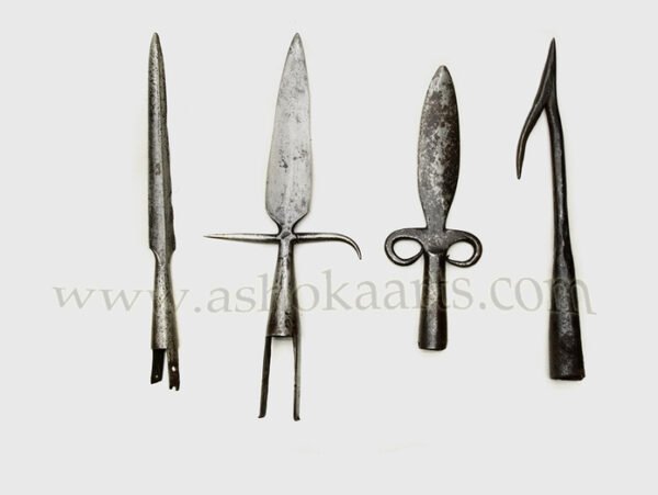 Small group of polearm heads - Antique Swords and Weapons | Arms and ...