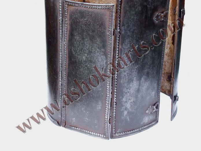 Rare Indian Hinged plate Cuirass steel Body Armour 17th century ...