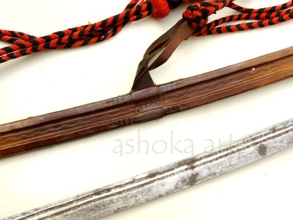 decorative Takouba style Saharan sword with straps - Antique Swords and ...
