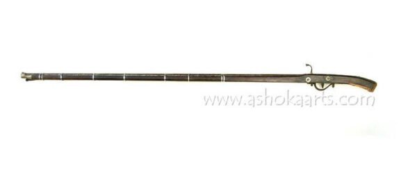 rare Vietnamese Matchlock Long gun or Musket - Antique Swords and ...