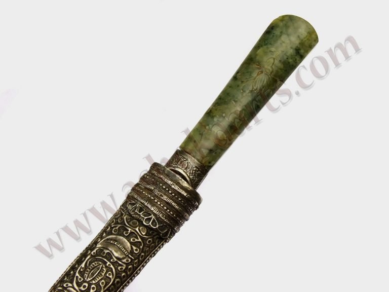 Jade hilted Ottoman kard knife - Antique Swords and Weapons | Arms and ...