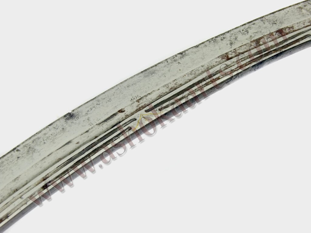 Pulwouar sword from Afghanistan with inlaid blade - Antique Swords and ...